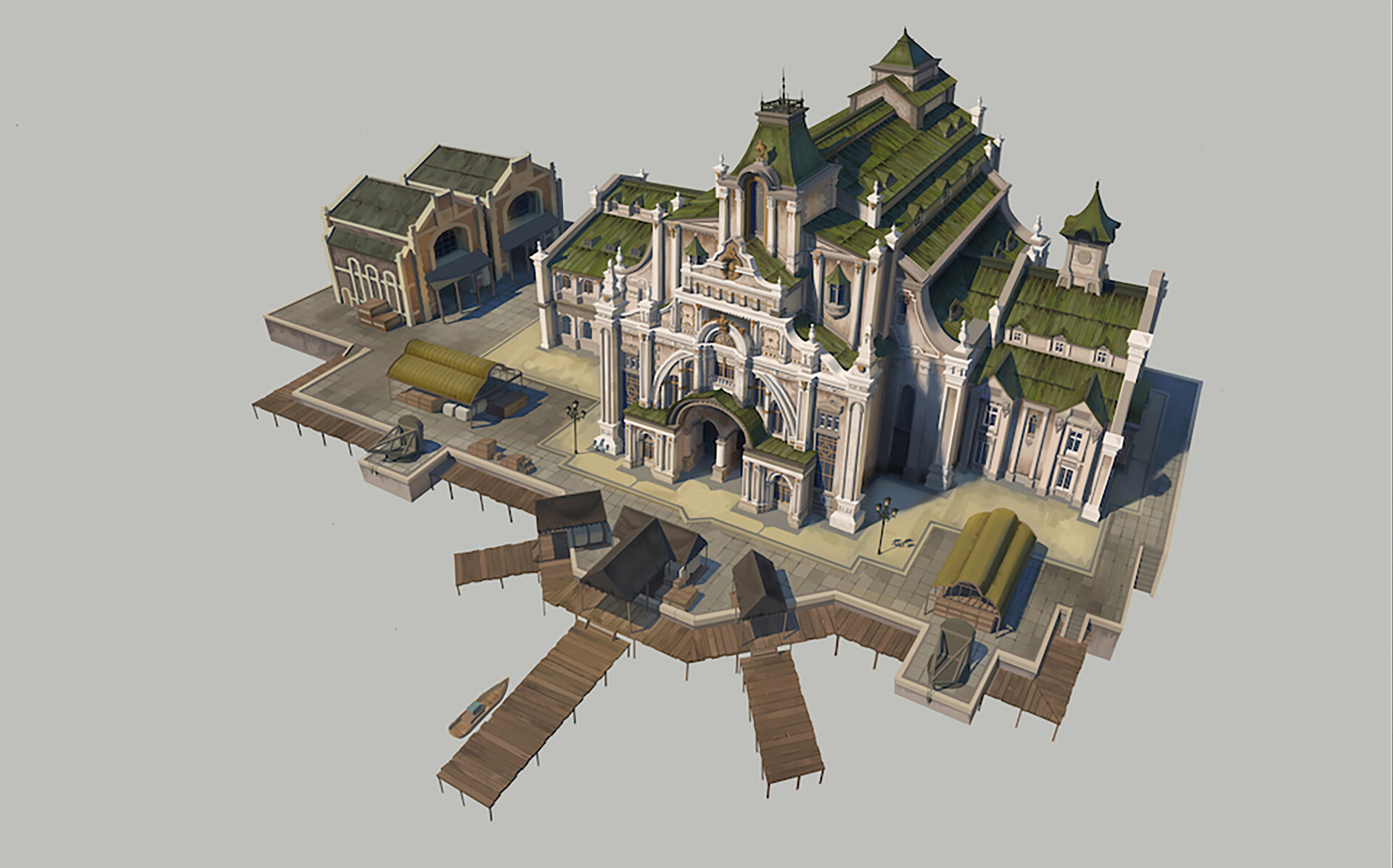 Pei-Gong场景概念&百昼艺术设计 - 学生作品