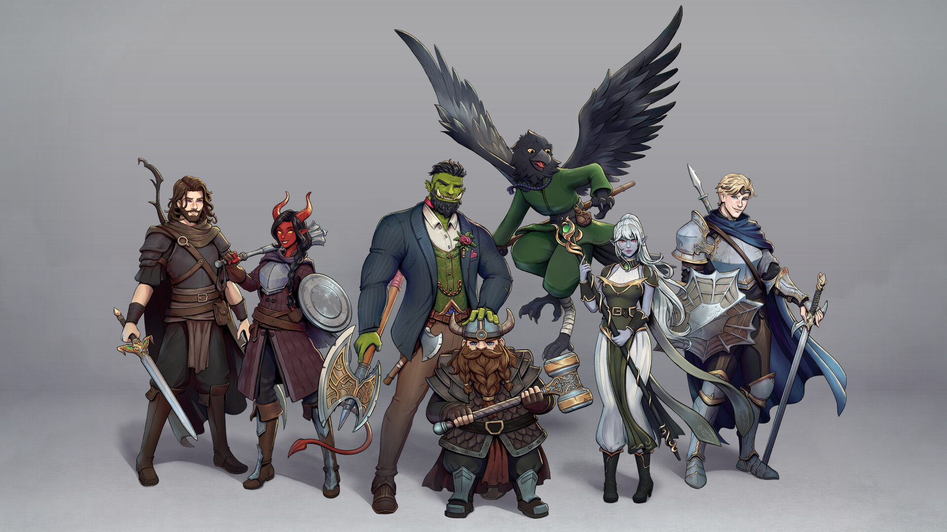 ArtStation - RPG Party