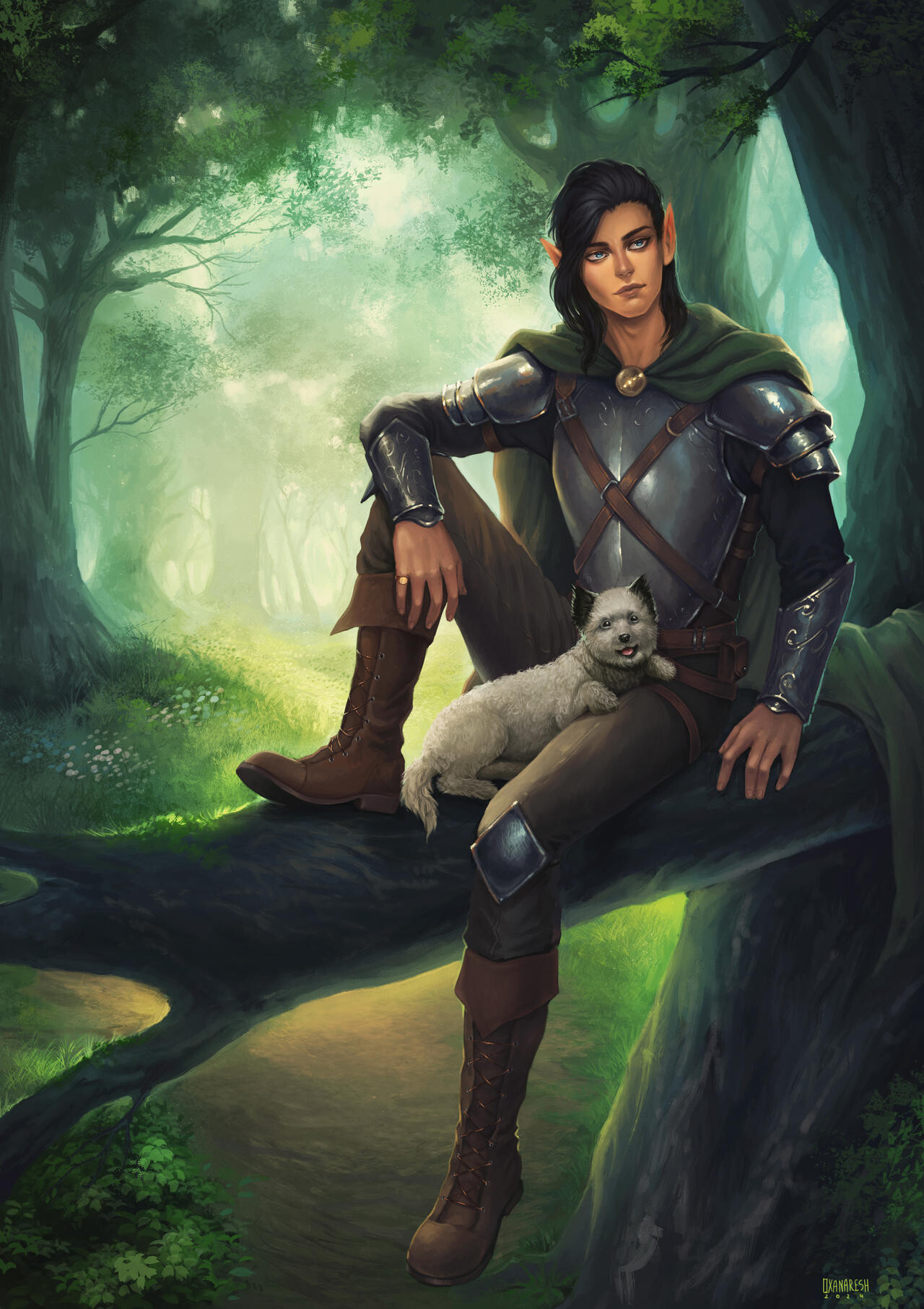 ArtStation - Half elf