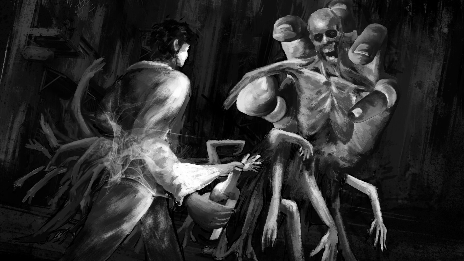 ArtStation - Monster Design - Invisible Hand