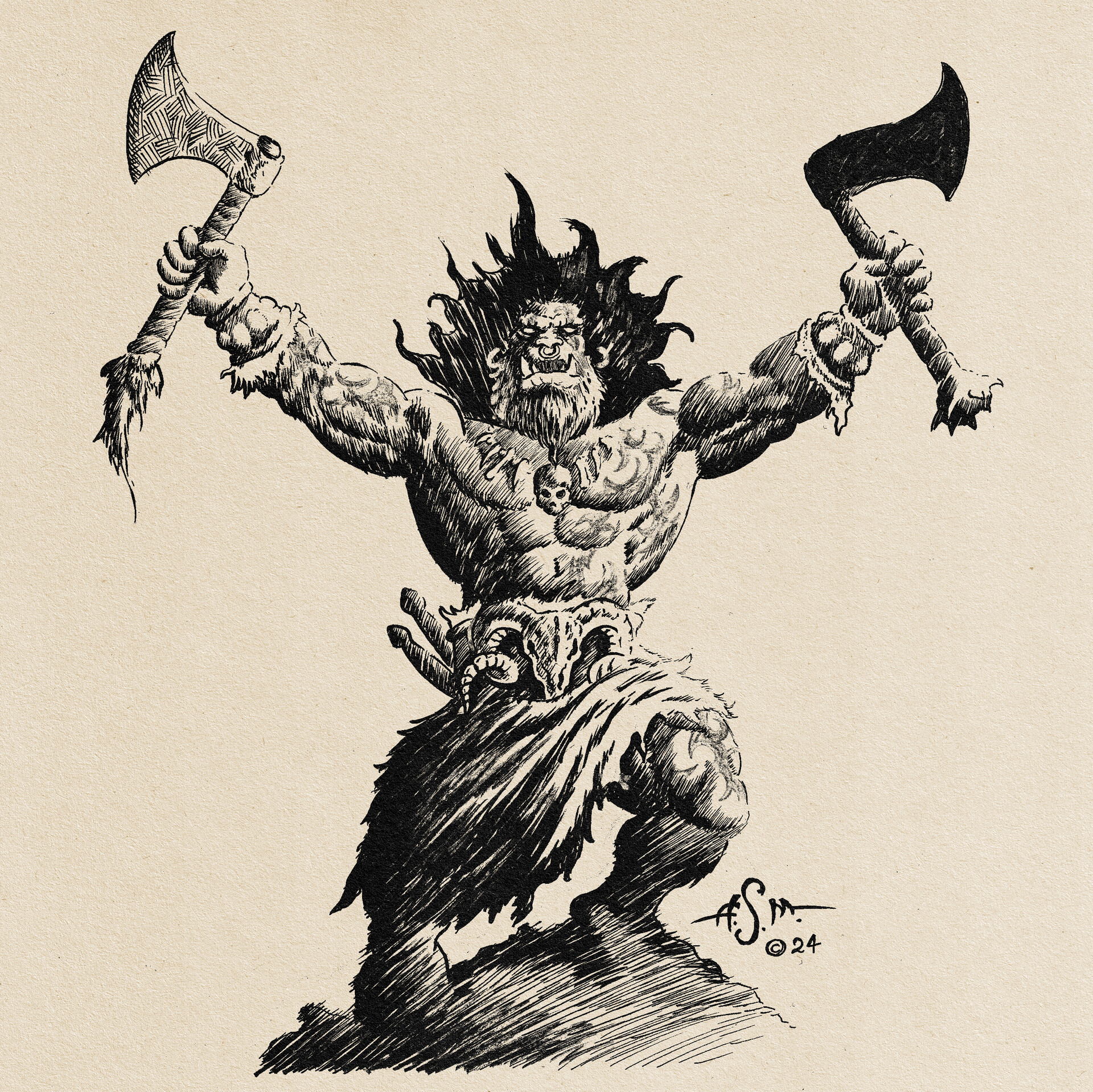 ArtStation - Balthazar the Orc