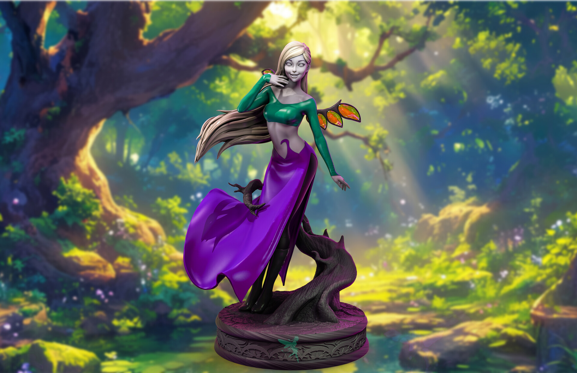 ArtStation - Cornelia Hale fanart sculpt