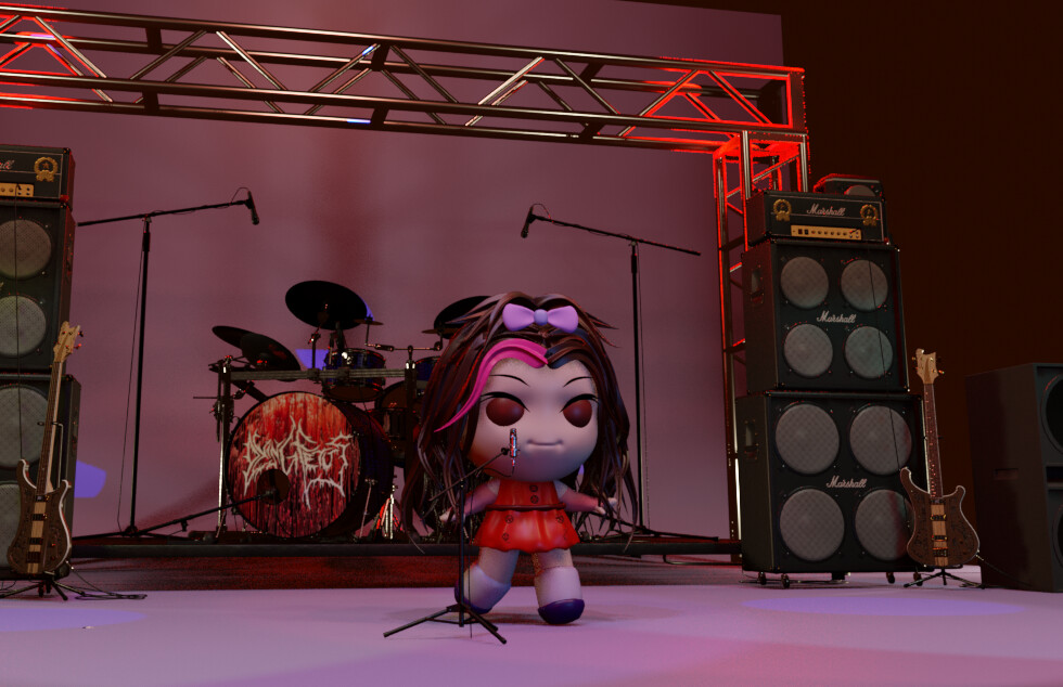 ArtStation - Chibi Character - Yeji ITZY in Concert