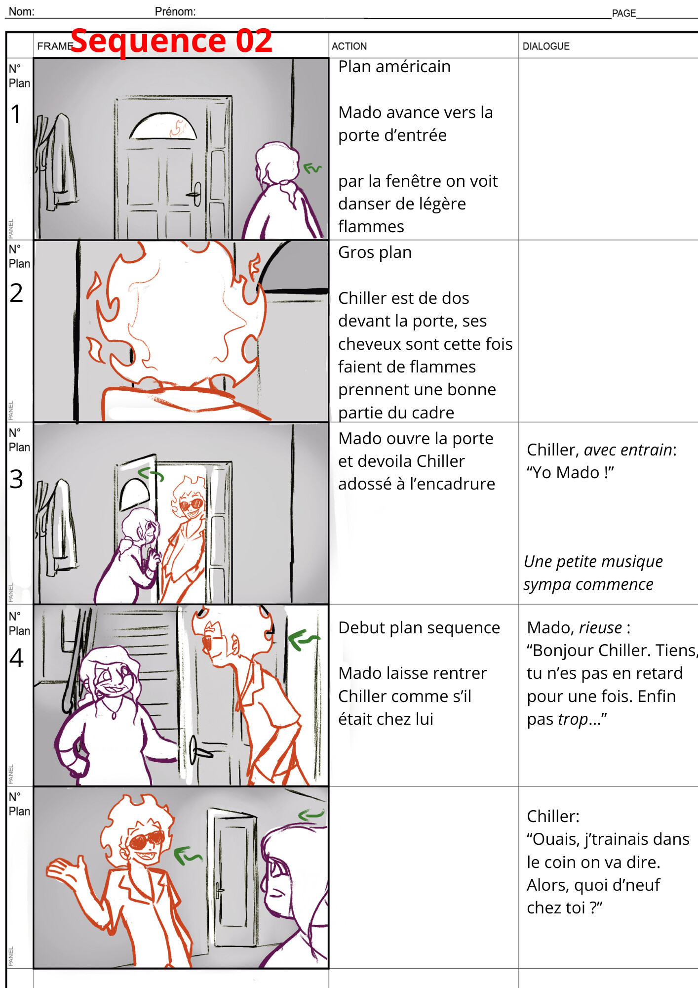 ArtStation - Human Nature - Storyboard Pilote - Partie 2