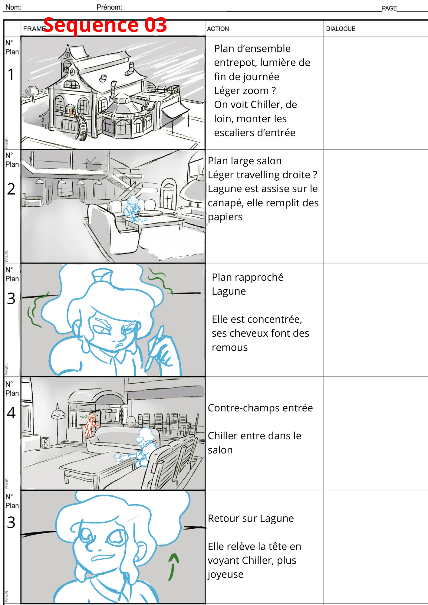 ArtStation - Human Nature - Storyboard Pilote - Partie 3