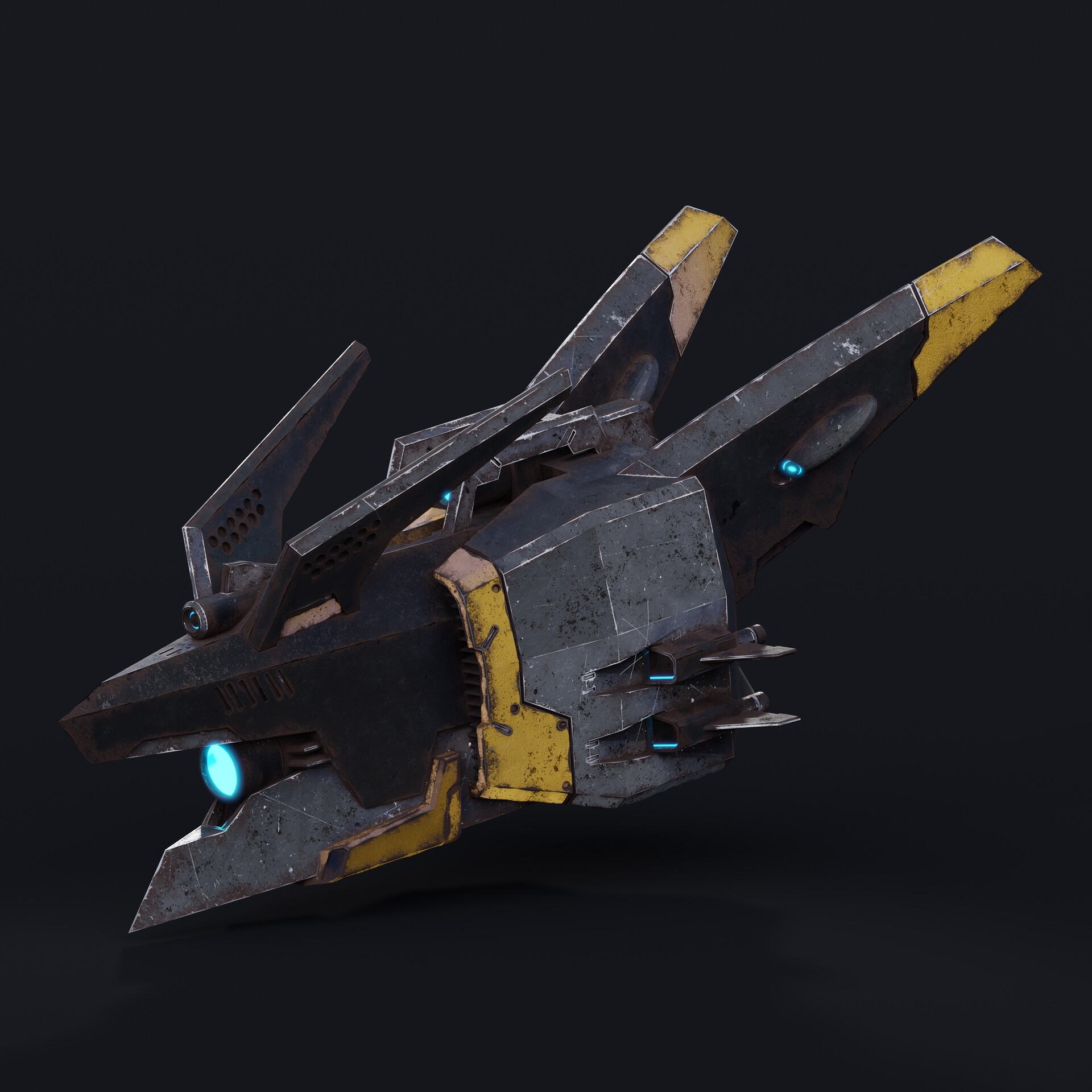 ArtStation - Original mecha No. 3 head