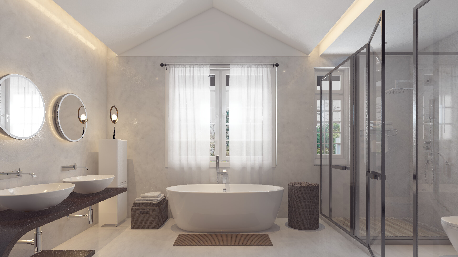 ArtStation - 2nd Bathroom Interior