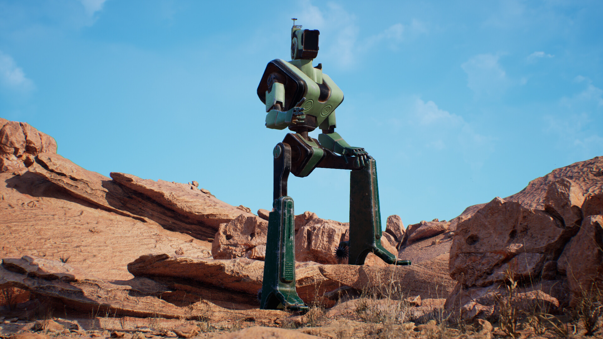 ArtStation - Cowboy Robot
