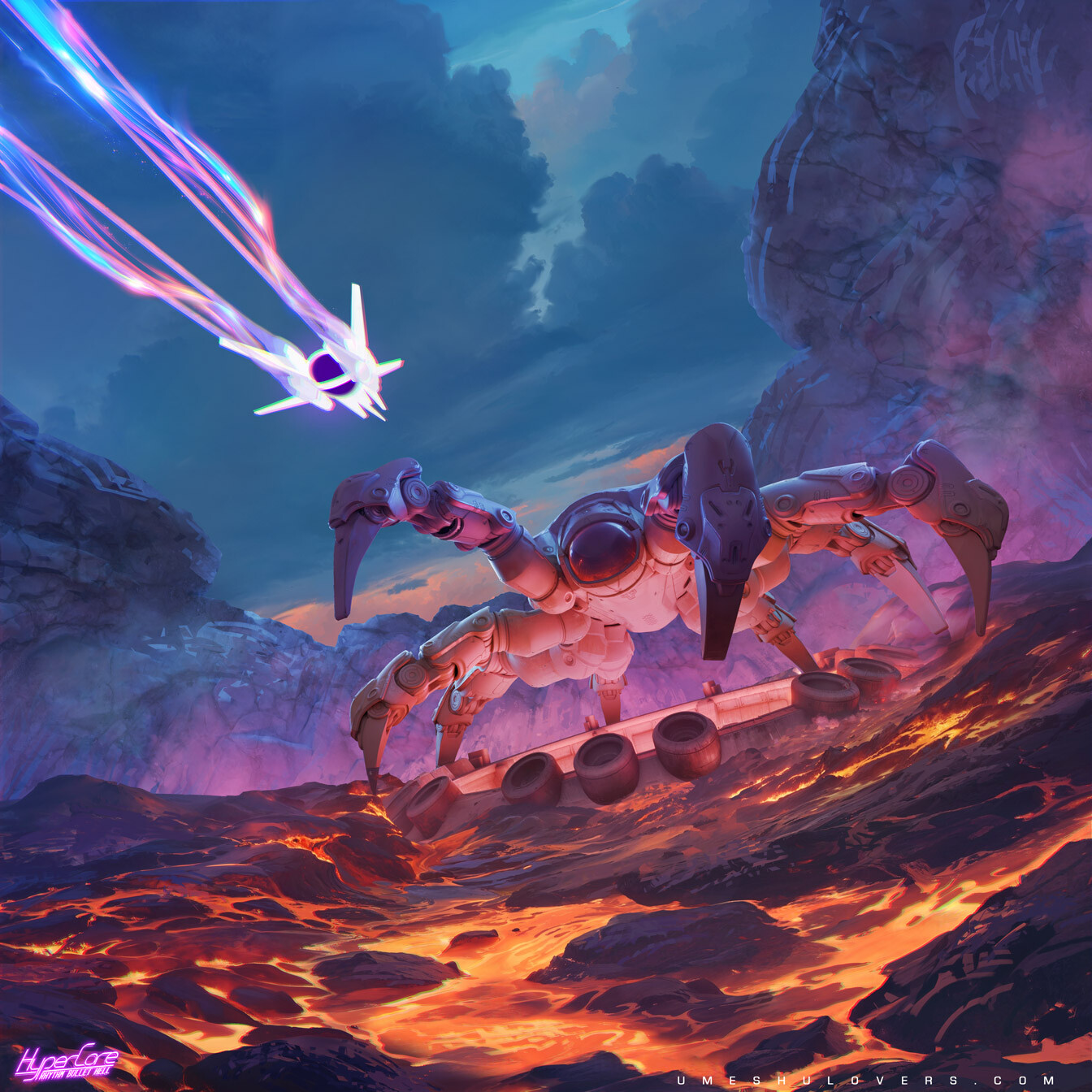 ArtStation - Hypercore - Splash art