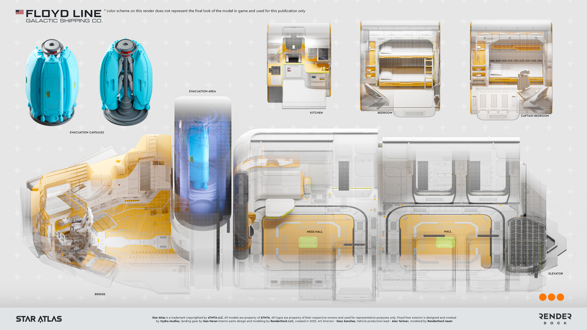 RenderDock - Floyd Liner Interior (Concept)