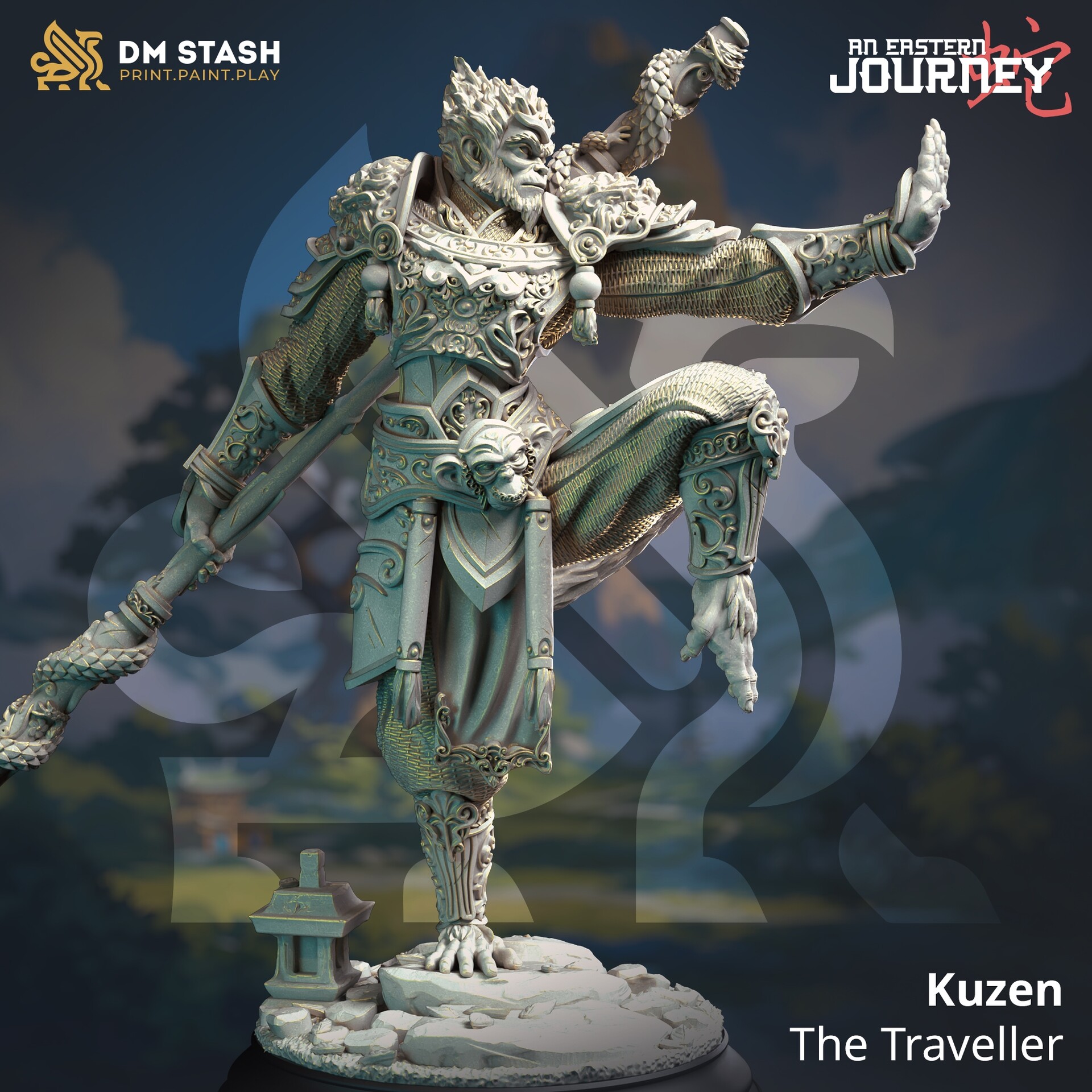 ArtStation - Kuzen - The Traveler - DM Stash