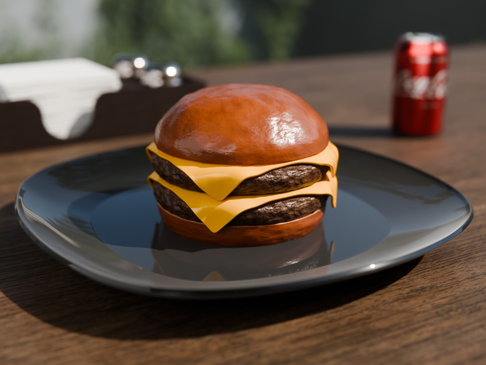 ArtStation - Hamburger - 3D Product Visualization.
