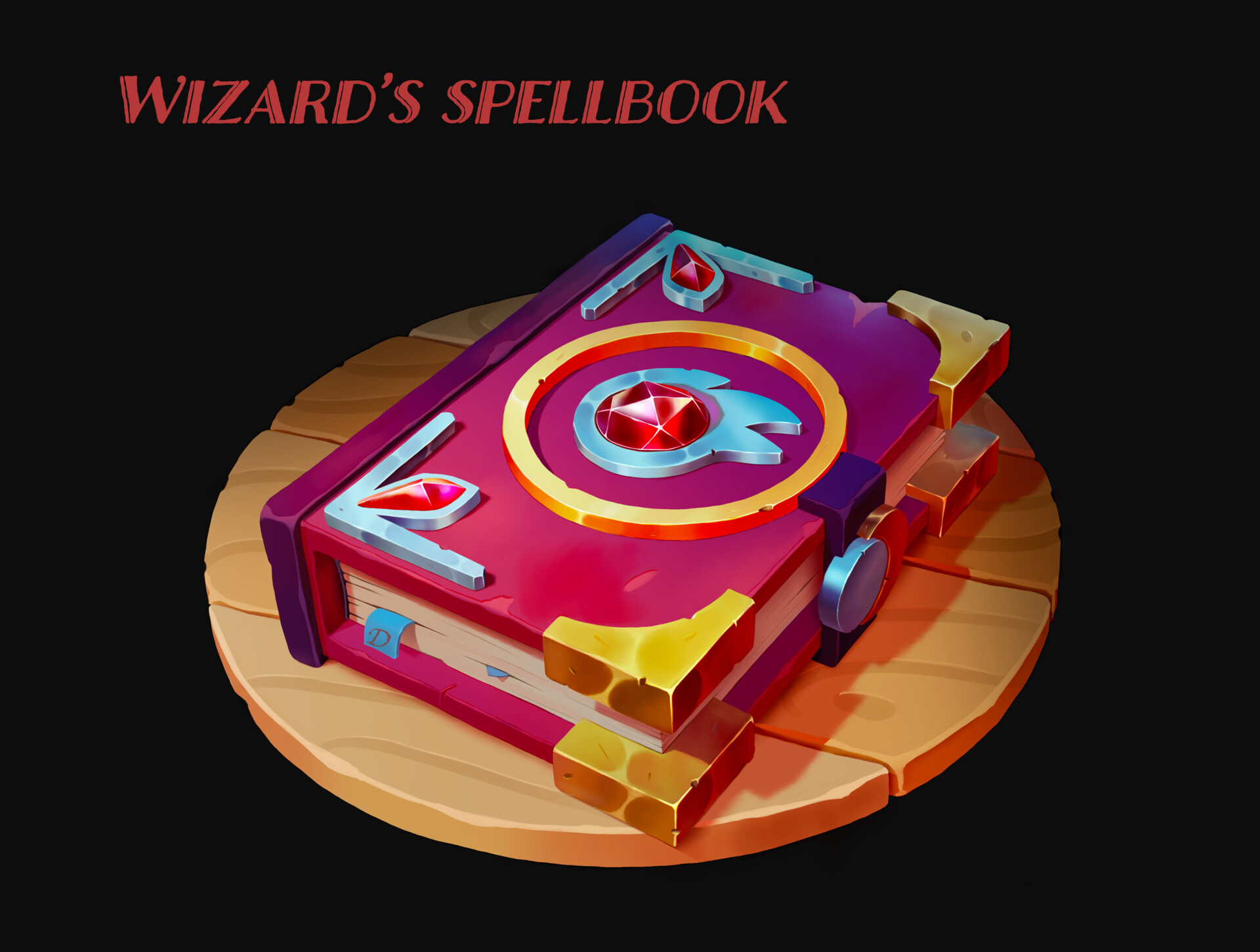 ArtStation - Wizard's Spellbook