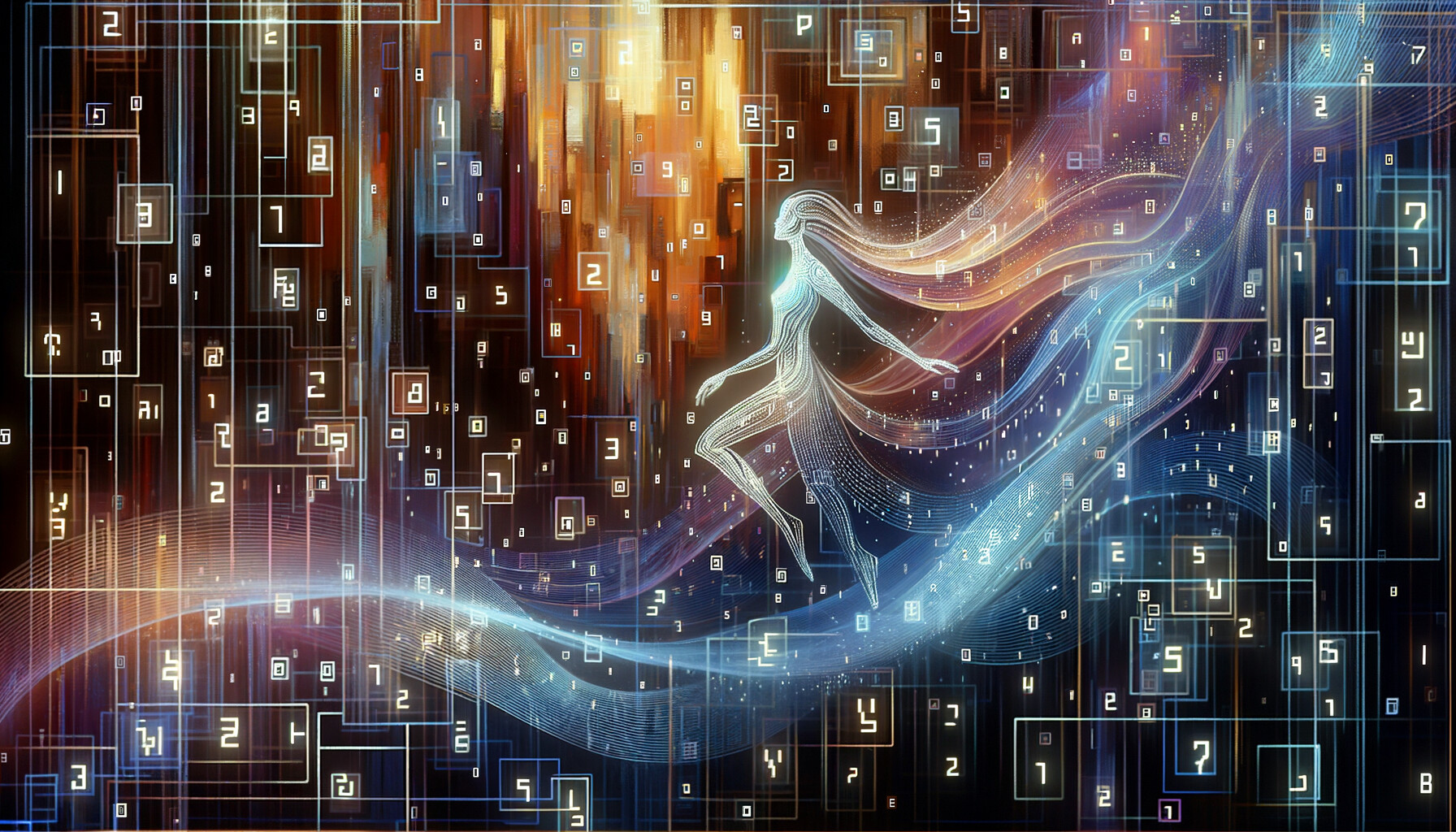 ArtStation - Data Stream Spirit