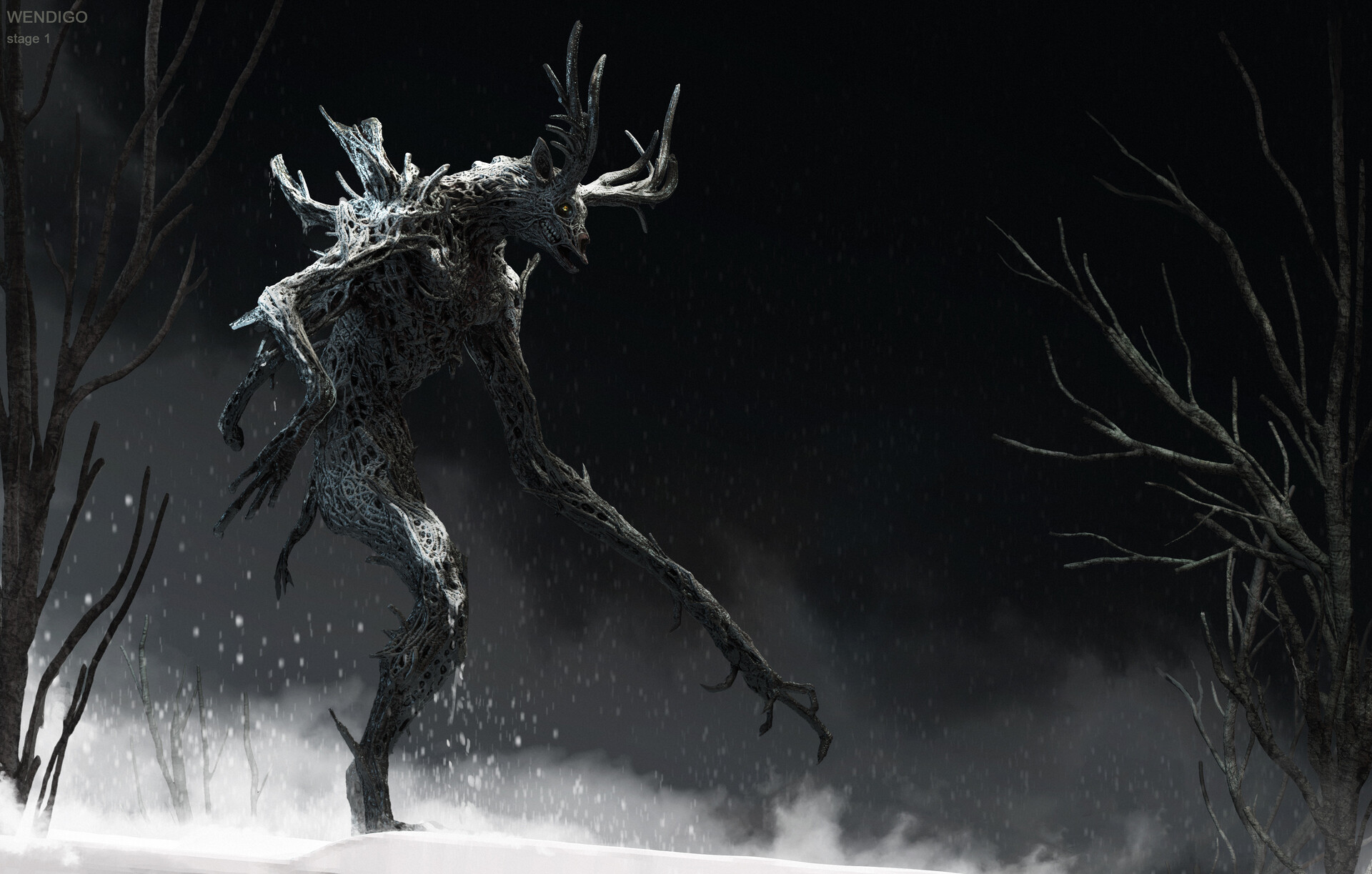 Jerad S. Marantz - Wendigo Creature