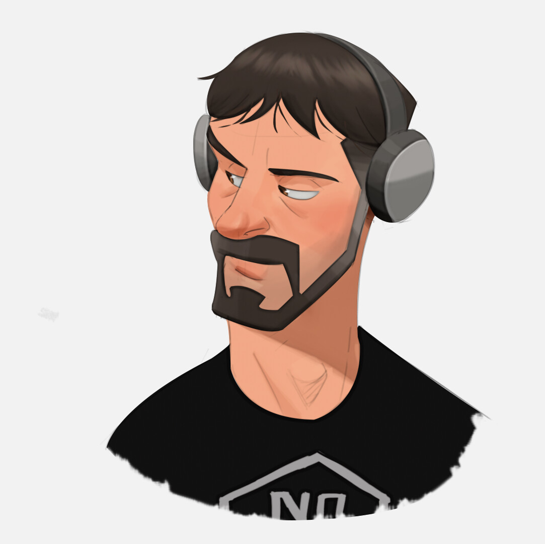 ArtStation - Portrait of a brazilian streamer