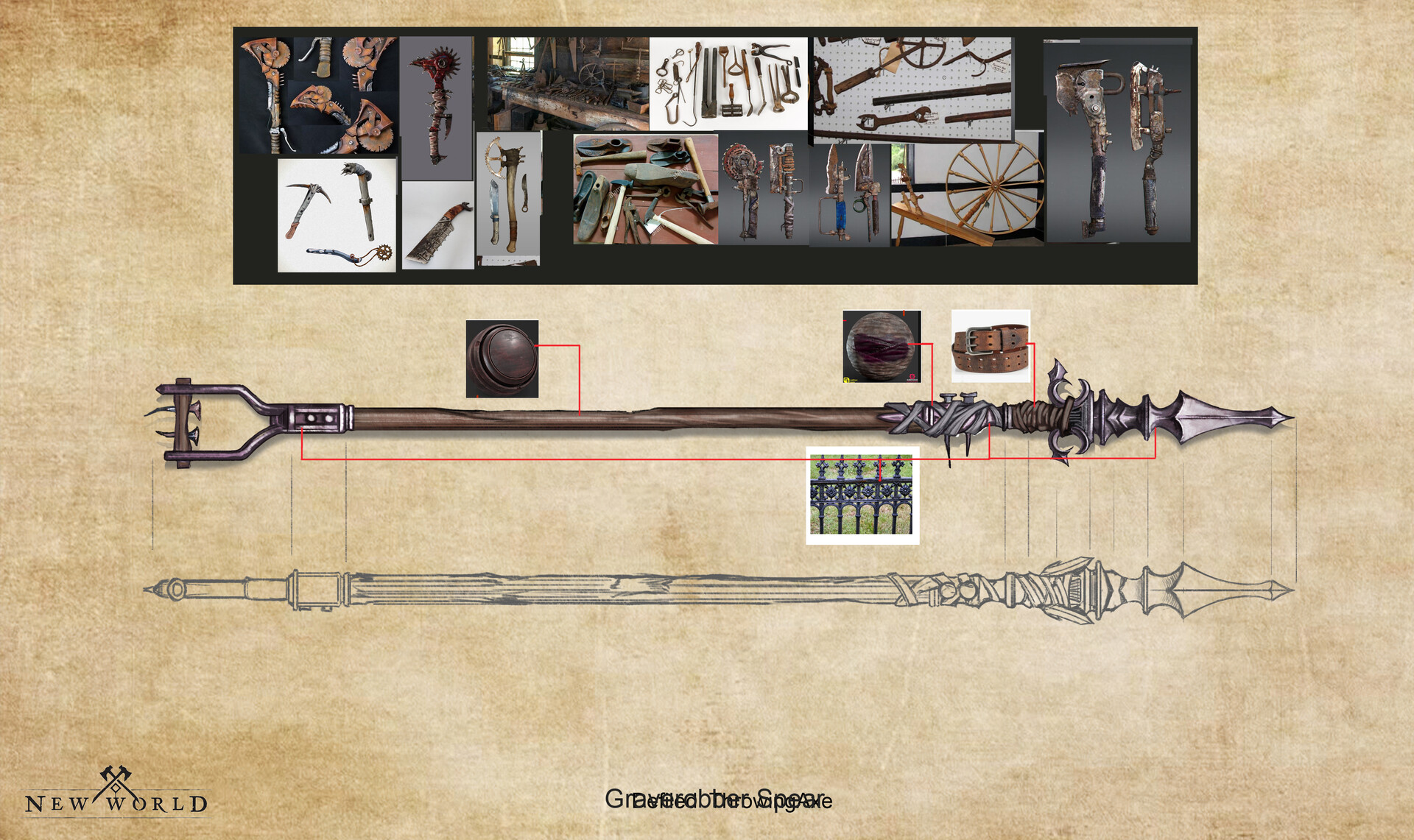 Xiang Tong - NEW WORLD Weapon concept design Chapter 1