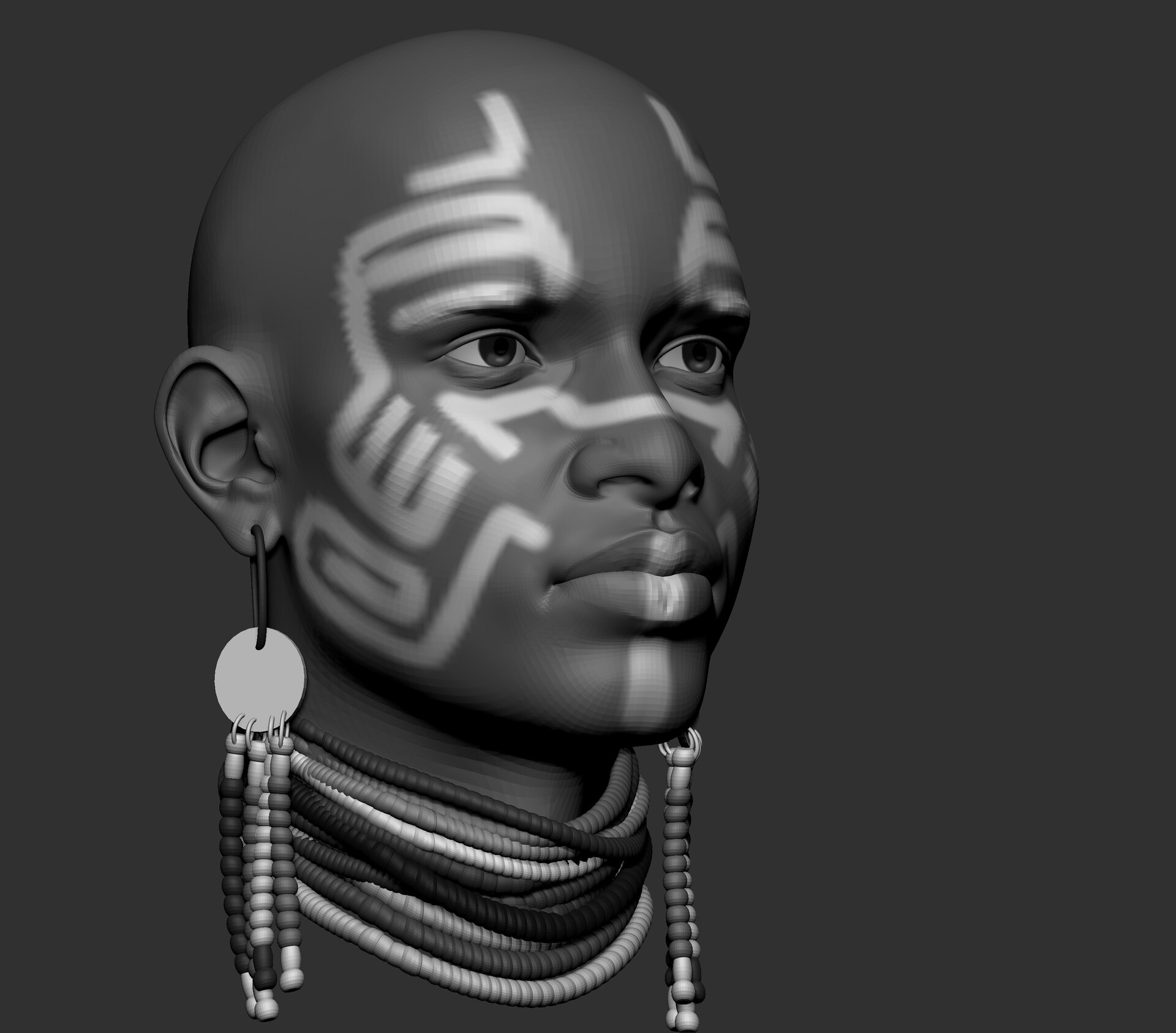 ArtStation - Week/Semana - 03 African facial anatomy/Anatomia facial ...