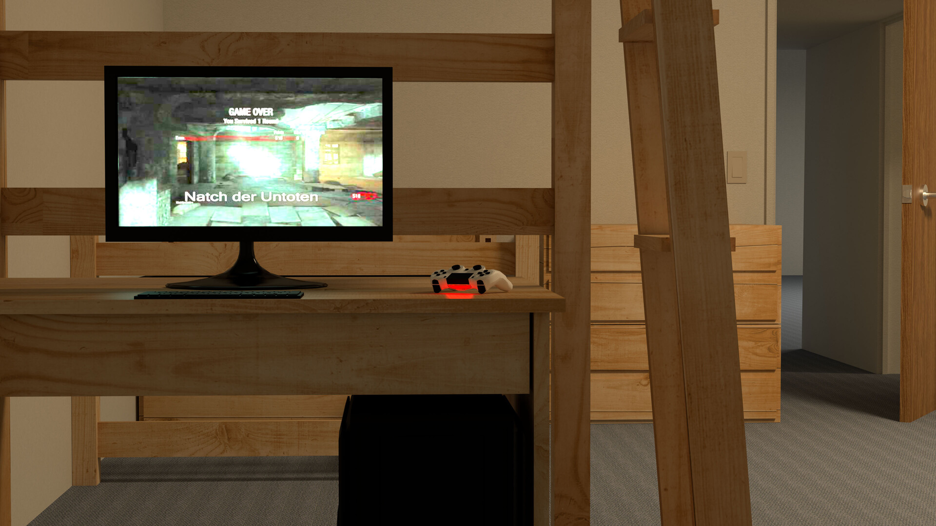 ArtStation - Dorm Room