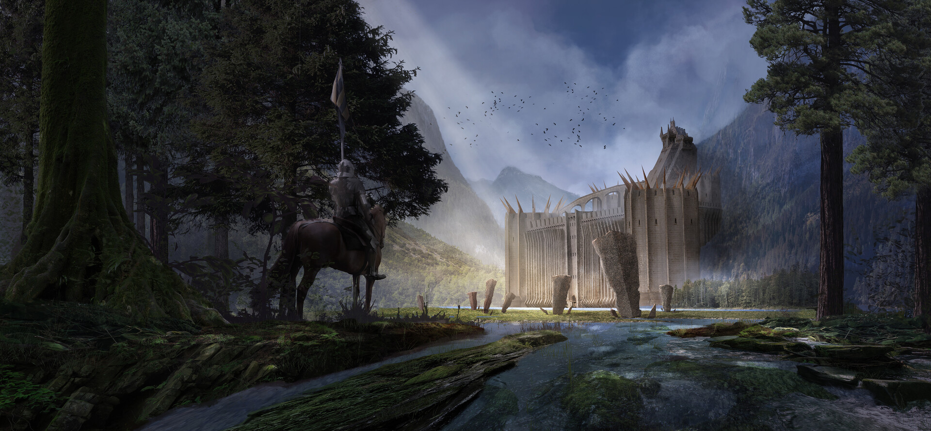 ArtStation - Fantasy Owlbear Castle