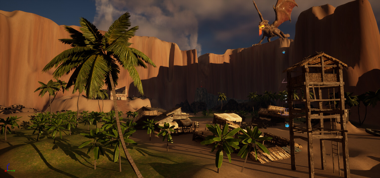 ArtStation - Monster Attack Unreal Engine Published Level