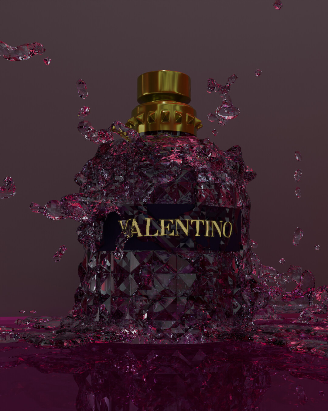 ArtStation - Parfume Valentino