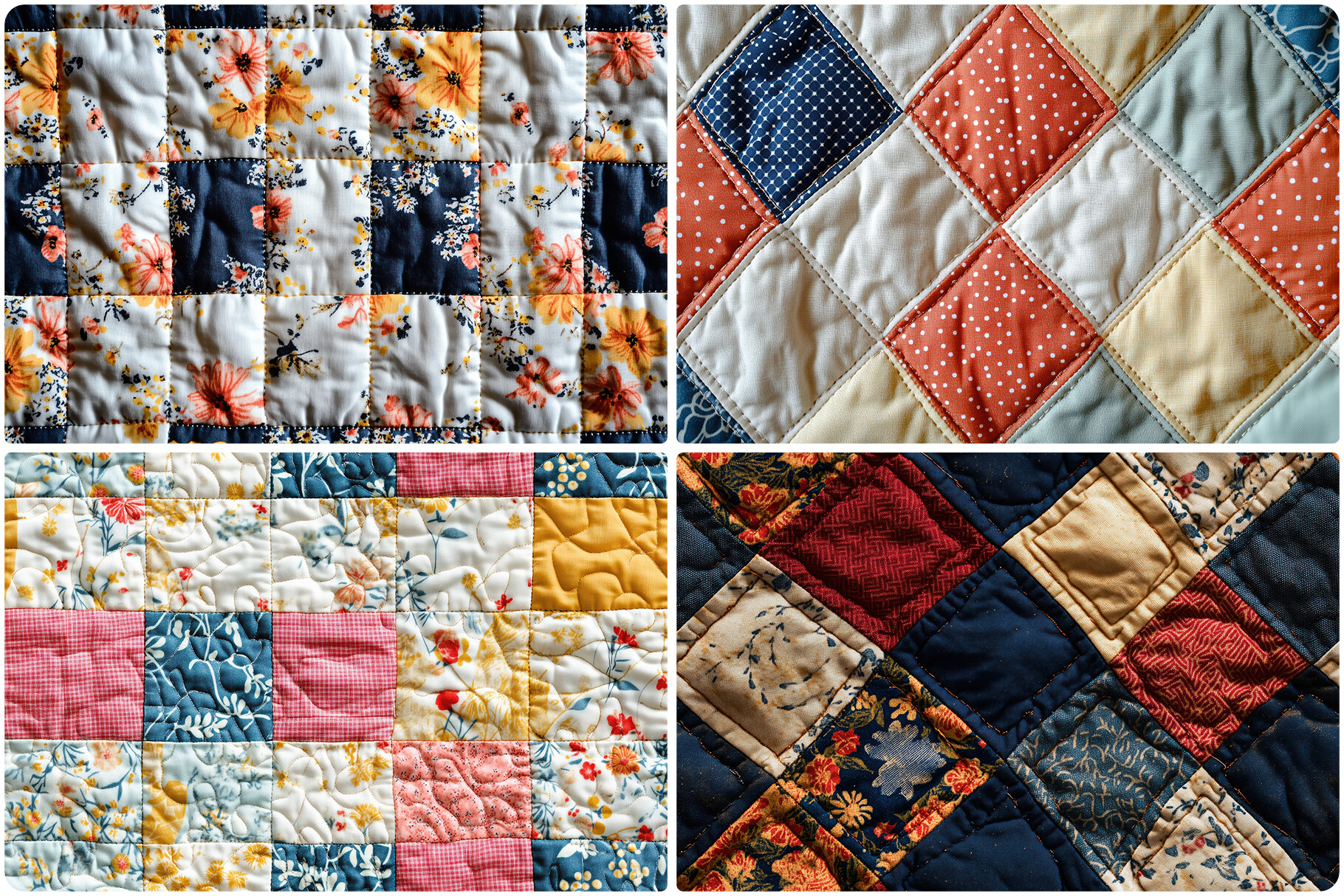 Alexander Nedviga - 30 Quilting Texture Backgrounds