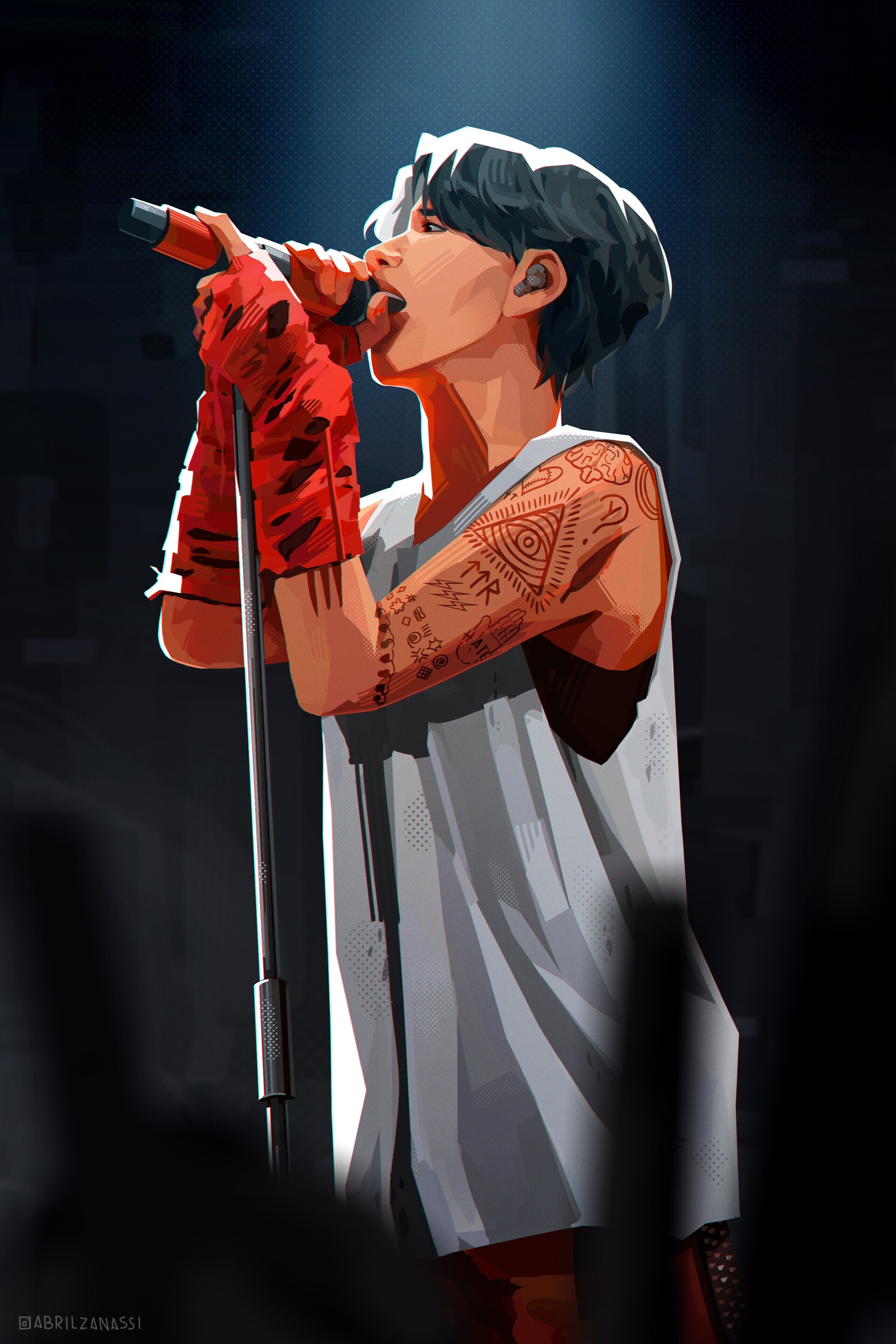 ArtStation - ONE OK ROCK Taka FANART