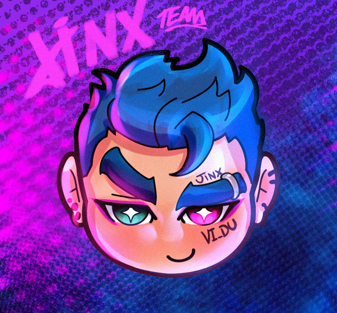 Jinx Icon Arcane| Jinx ICON