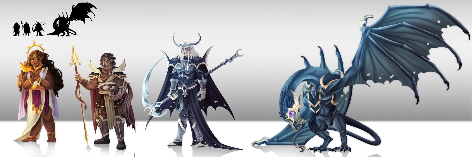 ArtStation - Eternal Night Character Concepts