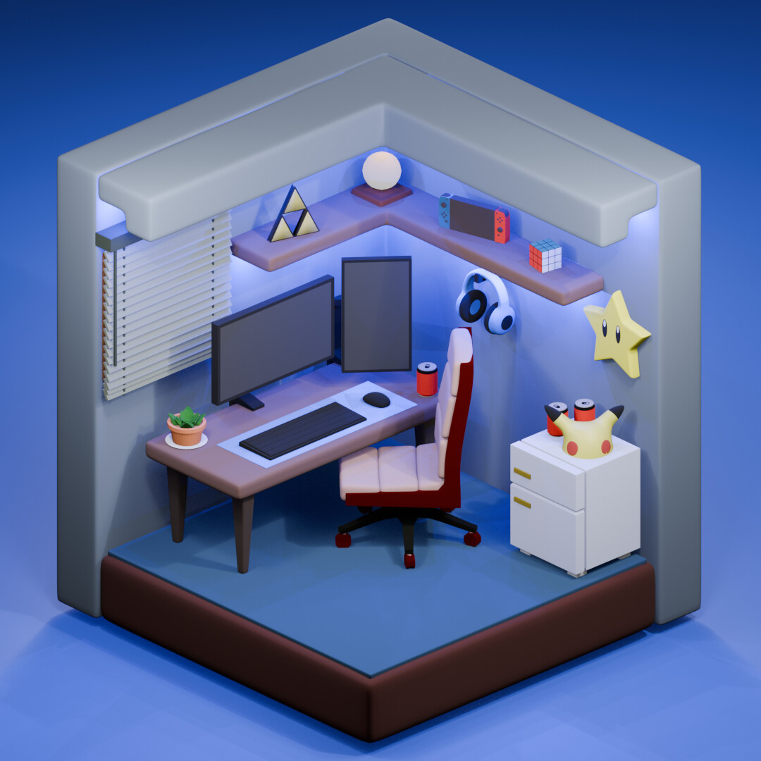 ArtStation - Game Room