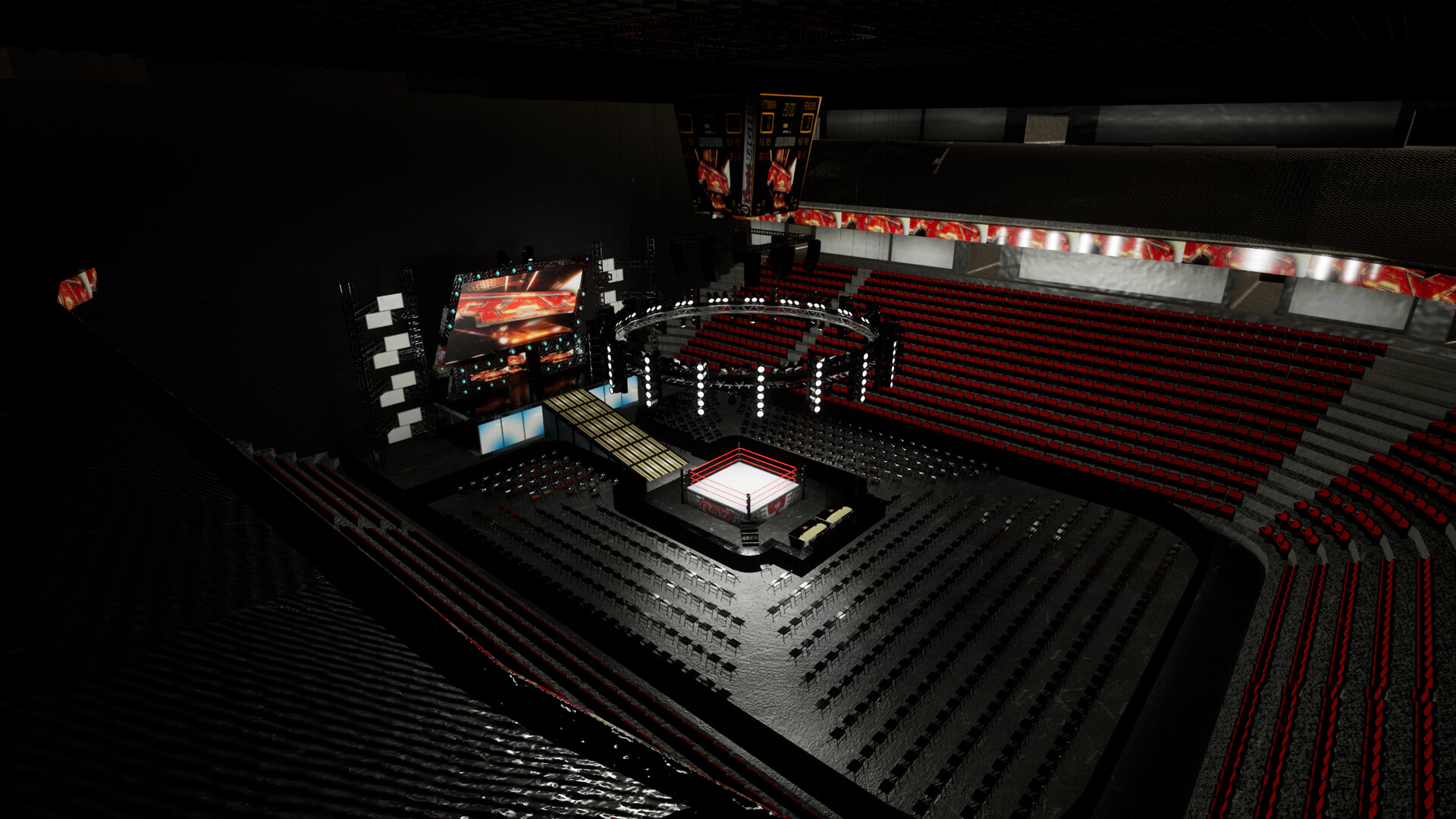 Cole - WWE Raw Arena 2007