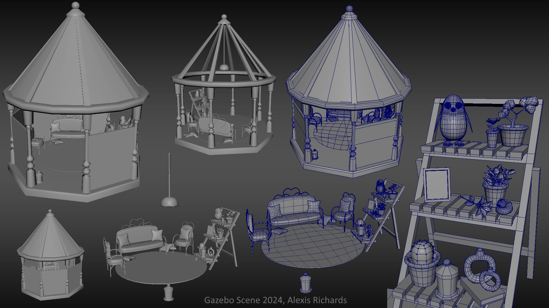 ArtStation - Gazebo Scene