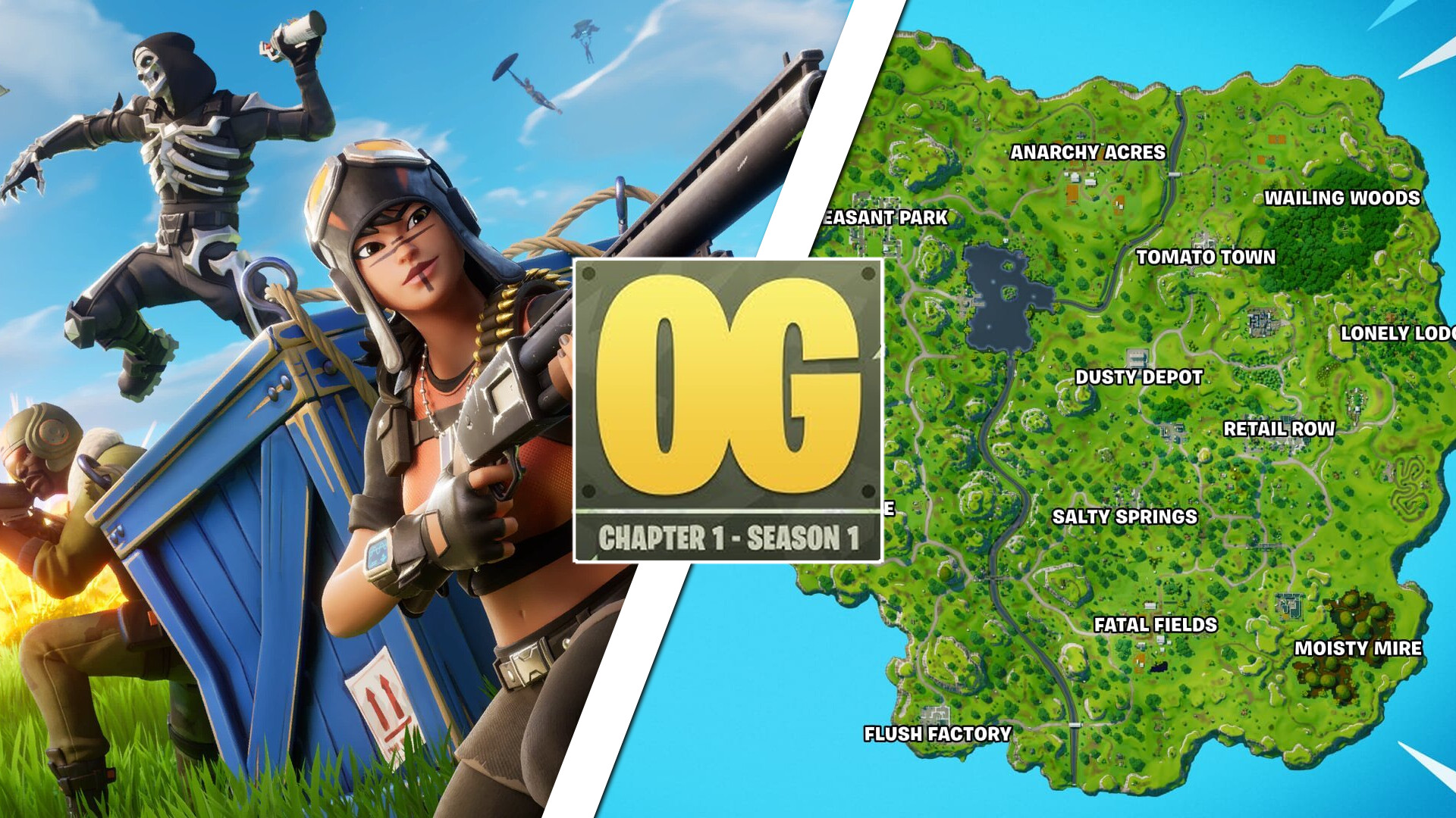 ArtStation - Fortnite Chapter 1 Season 1 OG Thumbnail