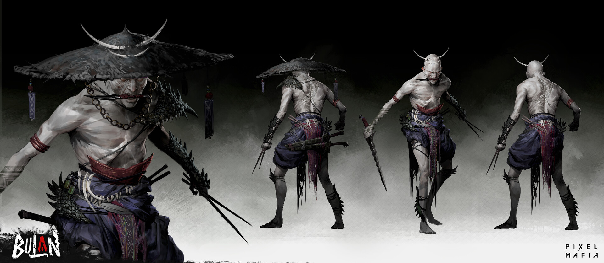 PIXEL MAFIA - BULAN - Character Concept Art