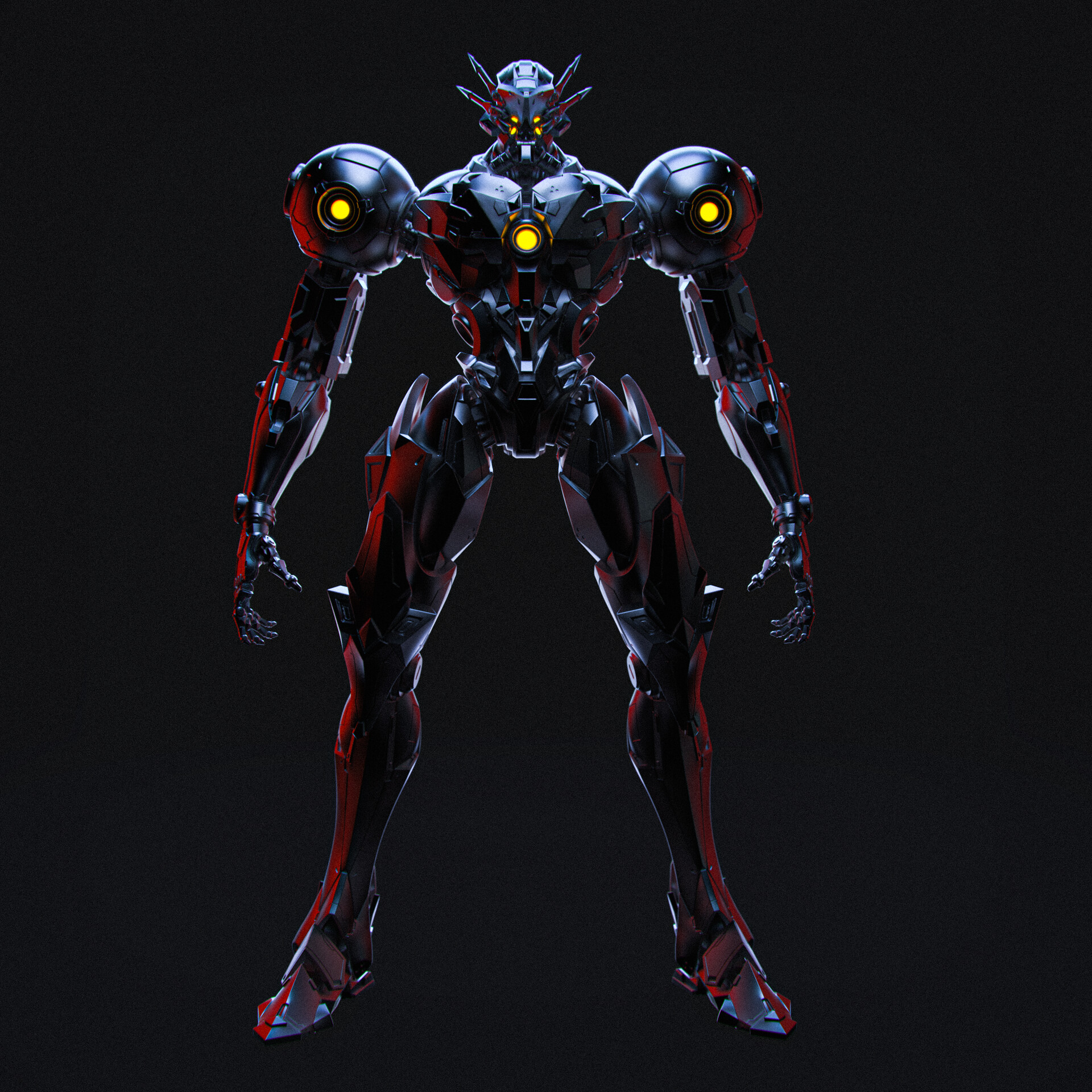 ArtStation - VRgame《Mecha Force》机甲麒麟