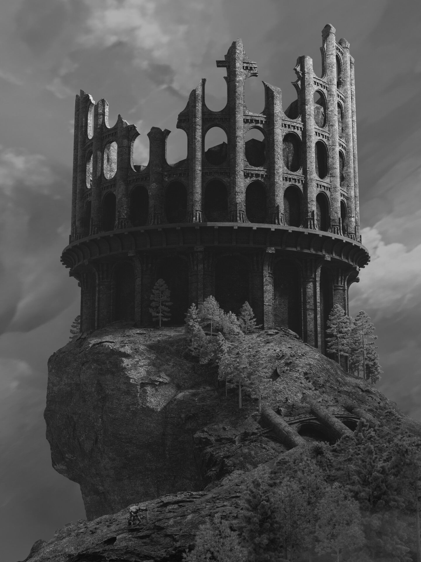 ArtStation - Spire based on the Calder Moore concept