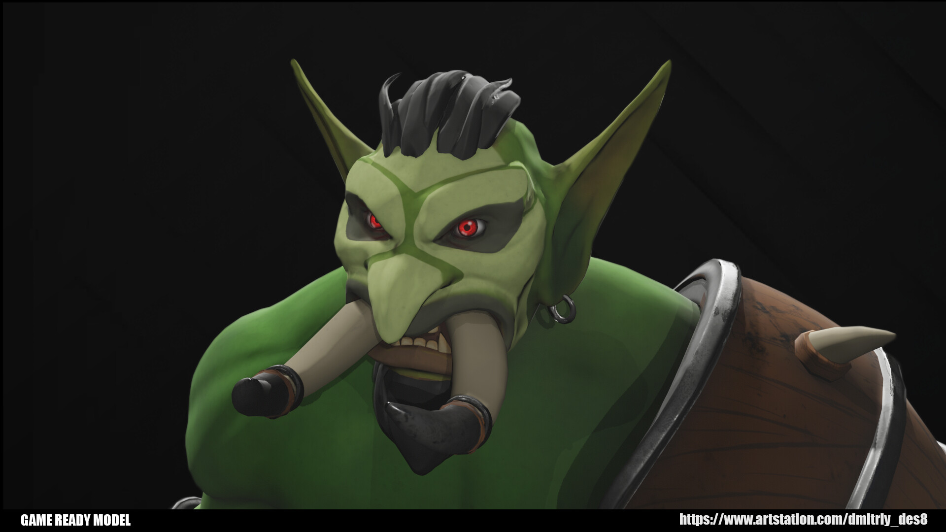 ArtStation - Stylized Game Ready Goblin