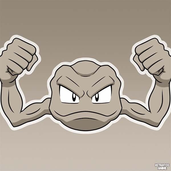 ArtStation - Geodude, Pokémon
