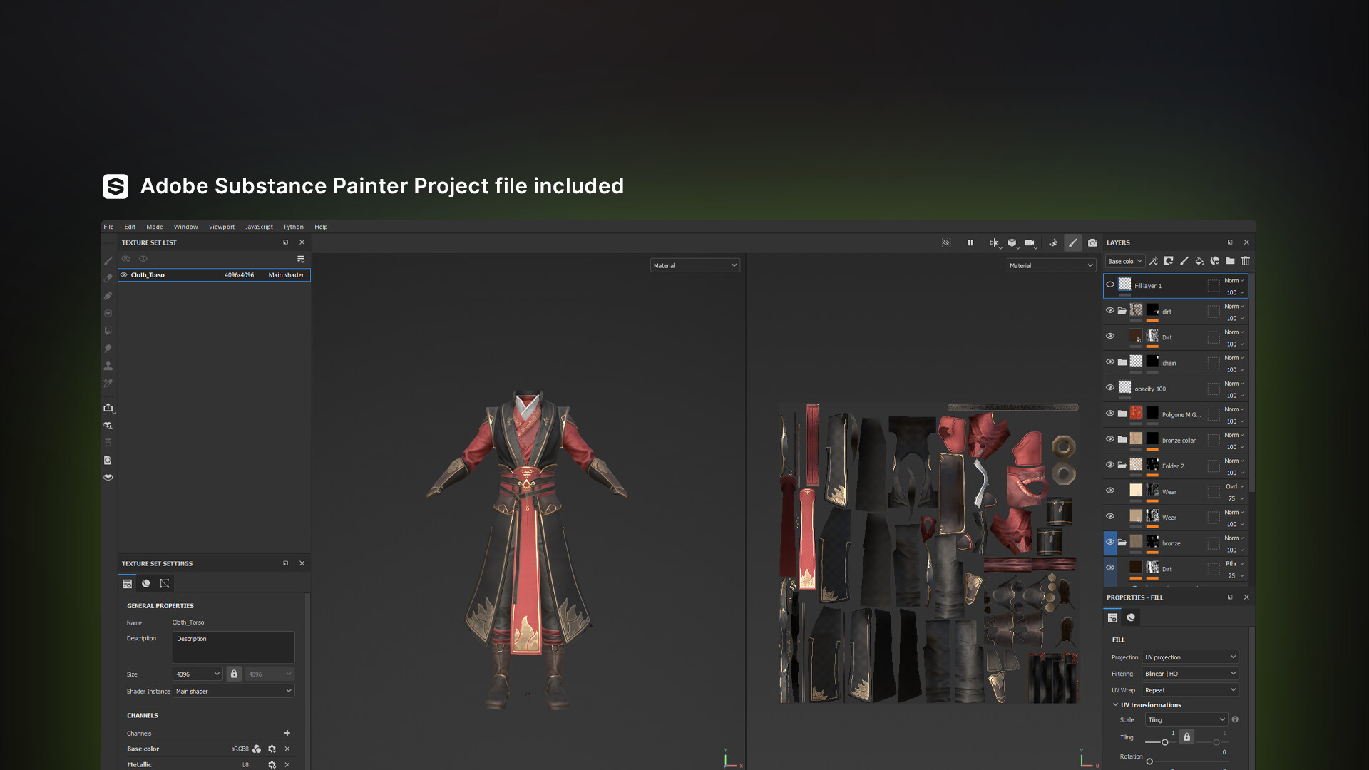 Ida Faber - Phoenix Firebender - Game Ready