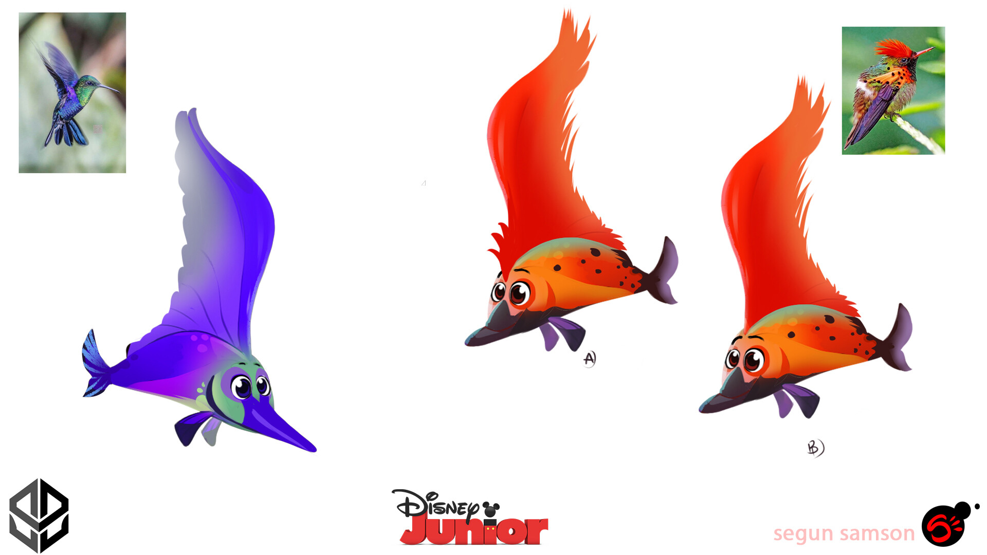 Segun Samson - Character Designer - Ariel Designs