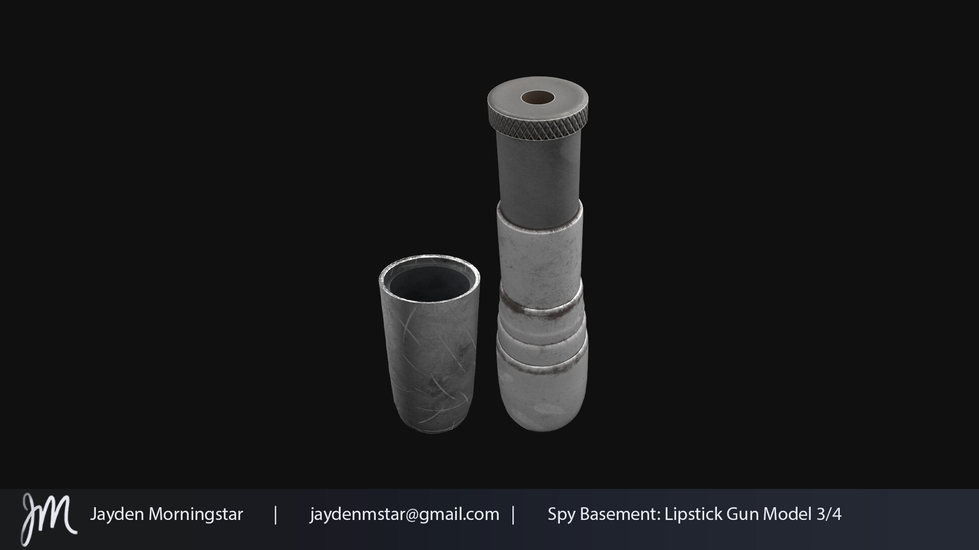 ArtStation - Lipstick Gun Model