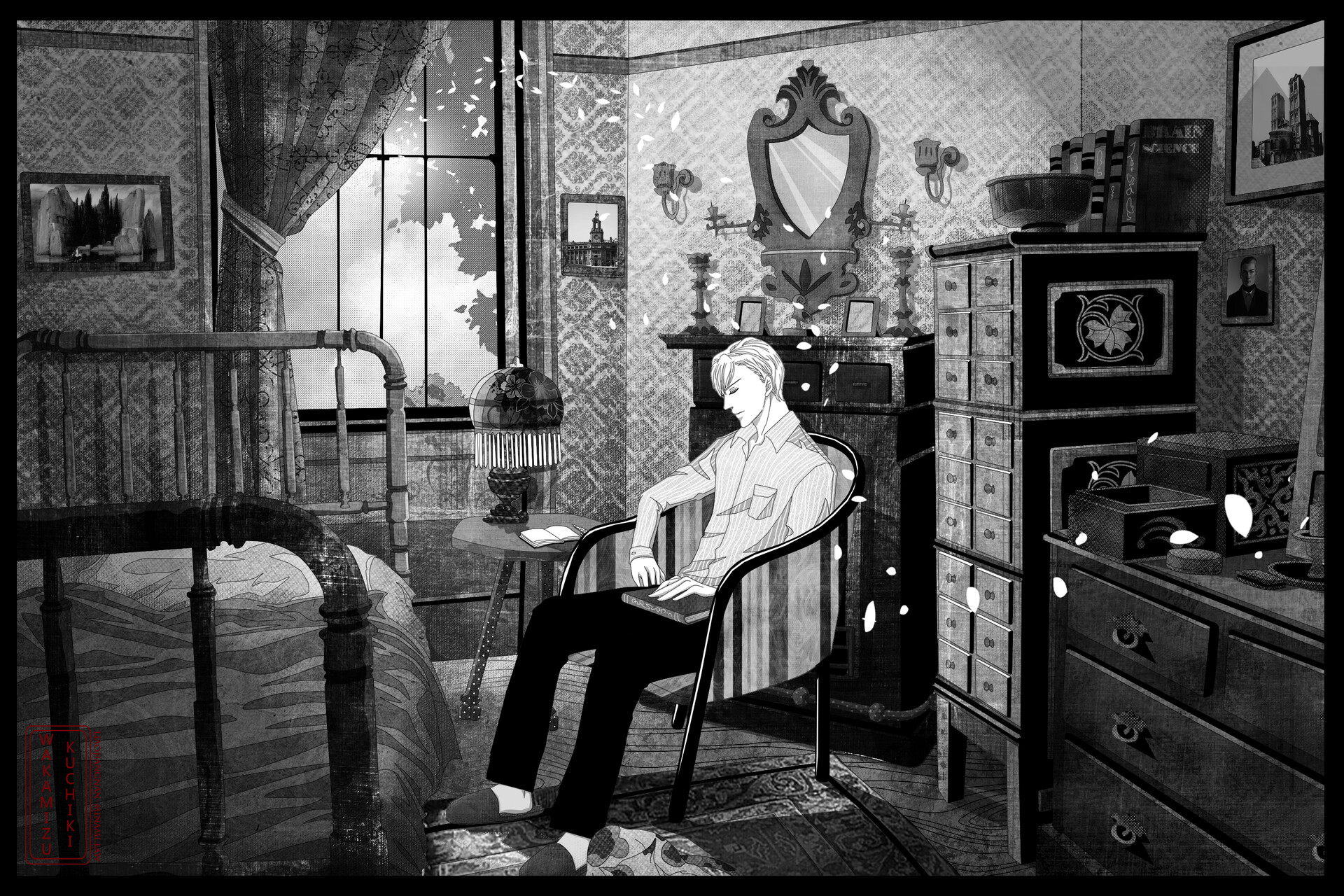 ArtStation - Spring afternoon nap