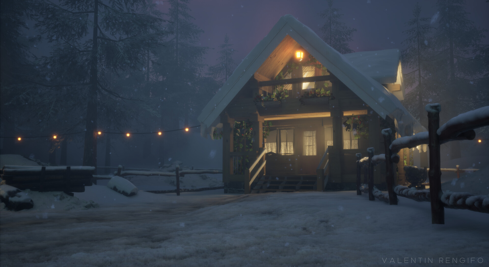 ArtStation - Chalet // Unreal Engine 5