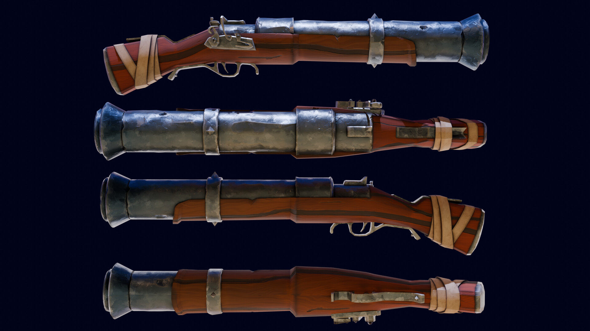 ArtStation - Blunderbuss Stylized