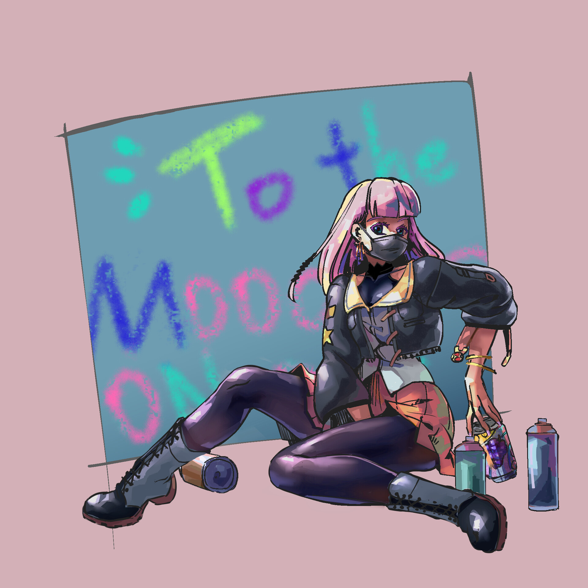 ArtStation - To the mooooooooon!