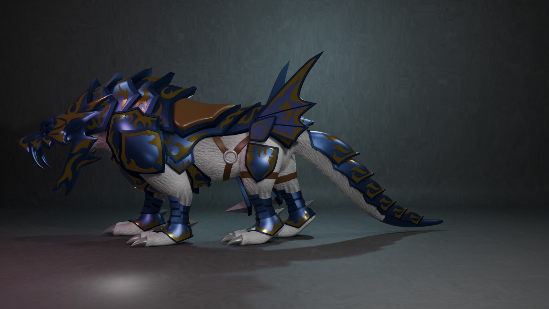 Kaio Augusto - Comission - Mu Online's Fenrir Statue