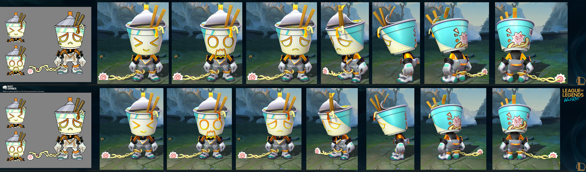 Alkaid Studios - League of Legends: Wild Rift - Food Spirits Amumu