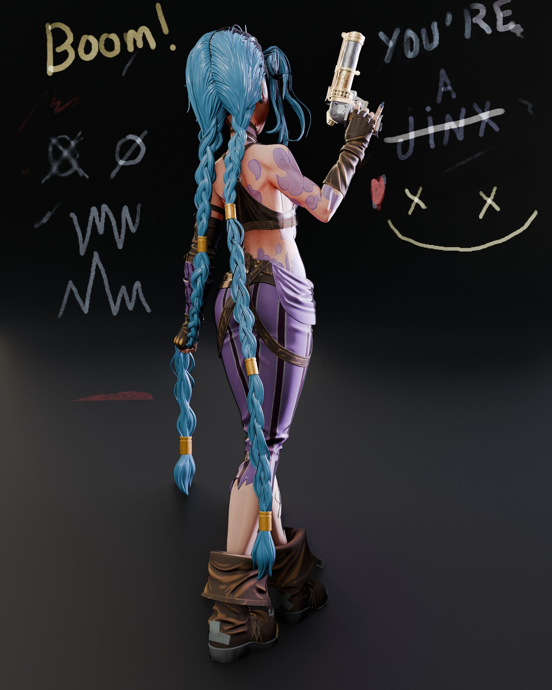 George Zaky - Arcane Jinx Sculpt
