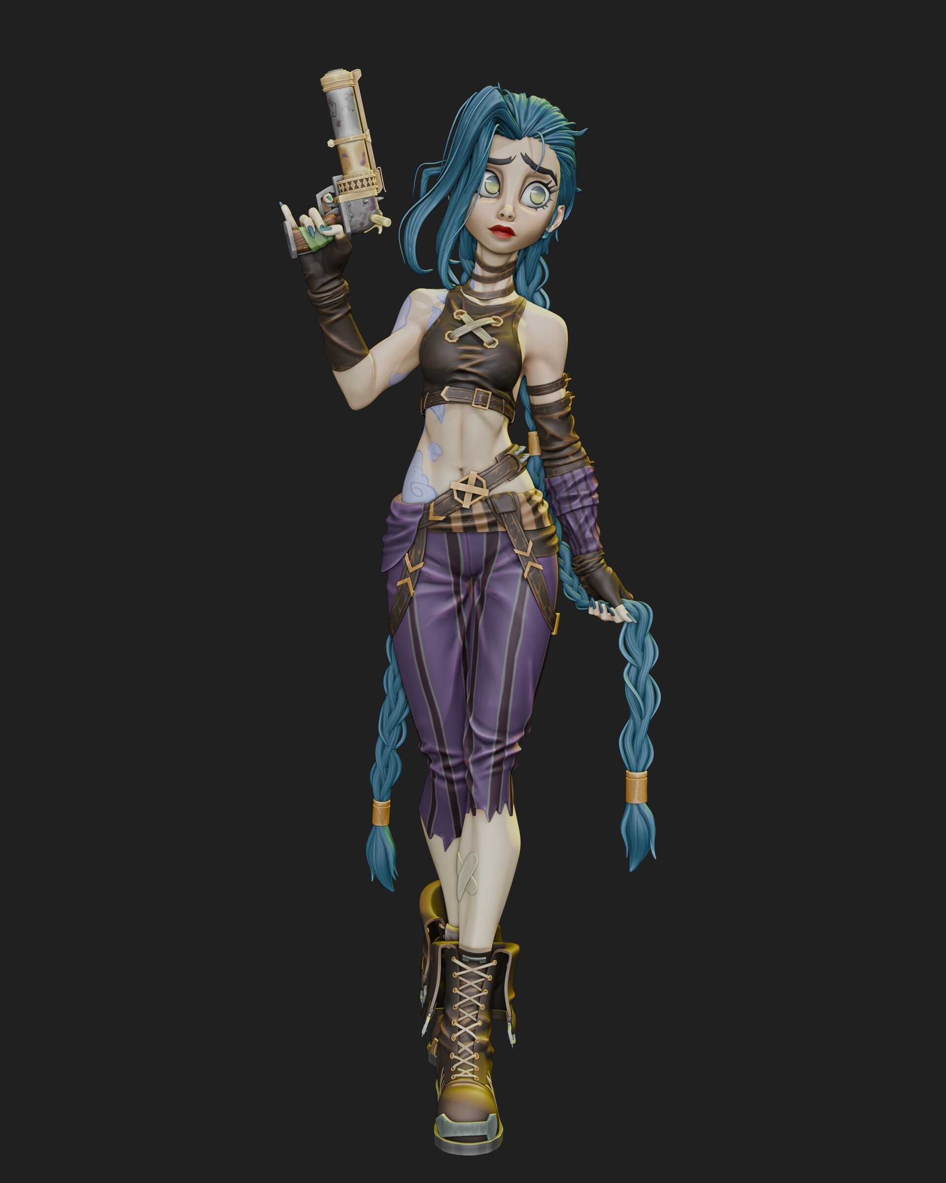 George Zaky - Arcane Jinx Sculpt